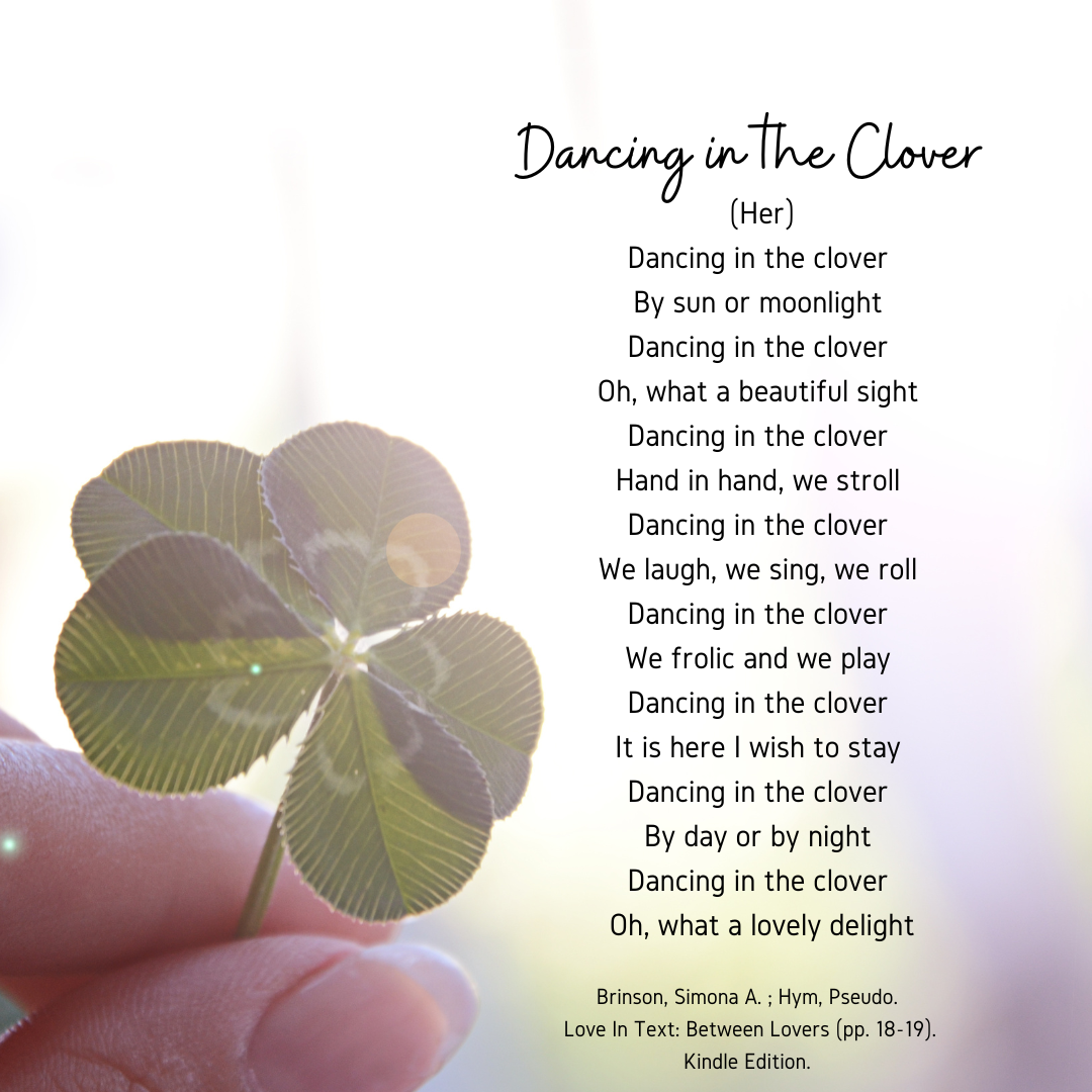 DANCING IN THE CLOVER – My Life In Word